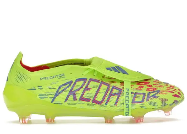 Adidas Predator Elite Fg Soccer Cleats - Lucid Lemon/lucid Pink/blue Fusion