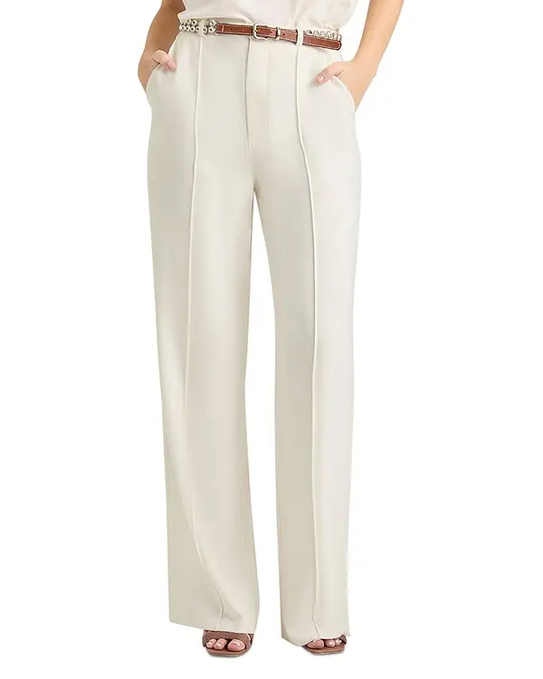 Cinq À Sept Rhinestone Belt Ester Pants