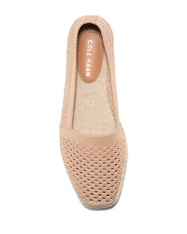 Cole Haan Keely Espadrille Flats - Soft Buff Stithclite