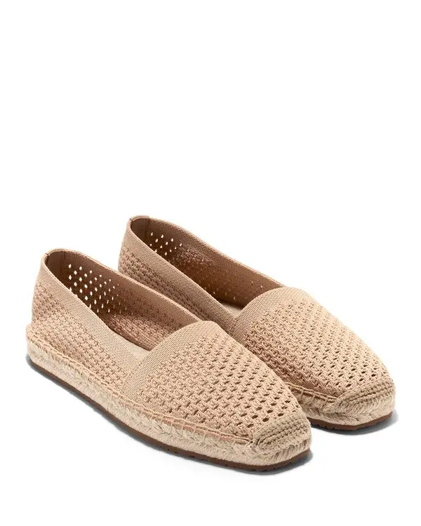 Cole Haan Keely Espadrille Flats - Soft Buff Stithclite