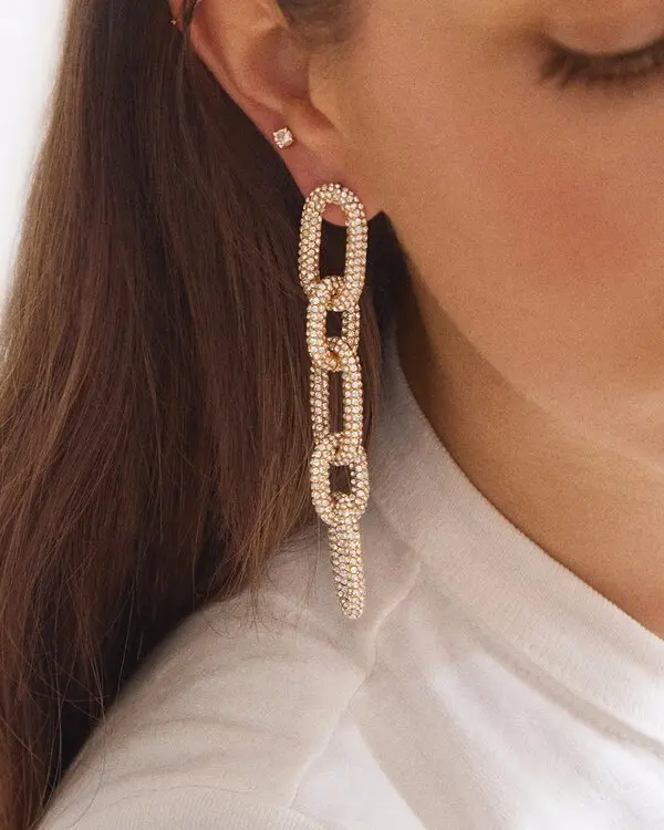 Baublebar Nova Chain Drop Earrings