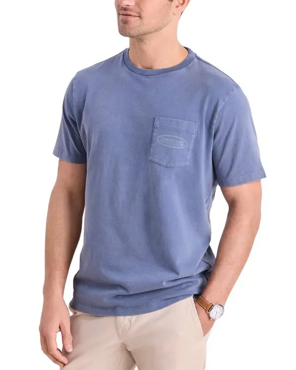 Vineyard Vines Graphic Logo Pocket Tee