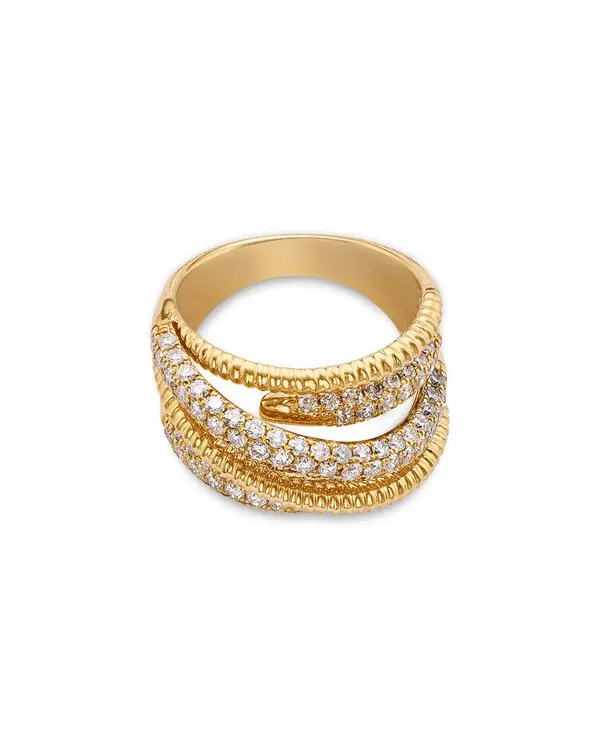 Bloomingdale'S Diamond Pave Statement Ring