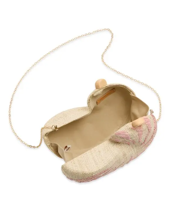 Poolside Anna Straw Clutch