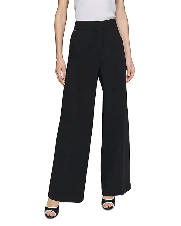 Karl Lagerfeld Paris Essential Wide Leg Pants