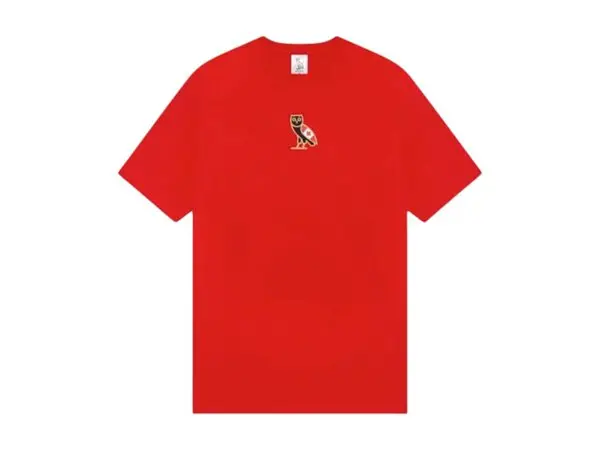 OVO Canada Flag Classic Owl T-shirt - Red