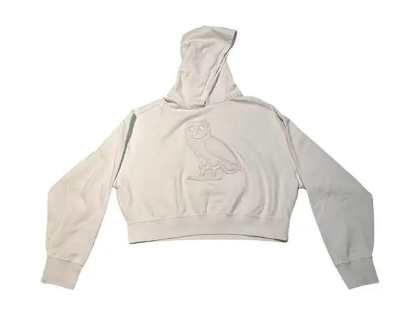 OVO Og Owl Cropped Hoodie