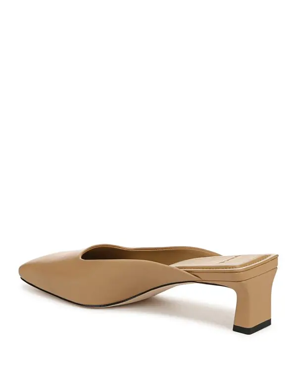 Vince Electra Mules - Light Sable