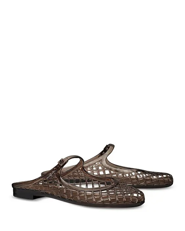 Tory Burch Mellow Mary Jane Jelly Flats - Cocoa