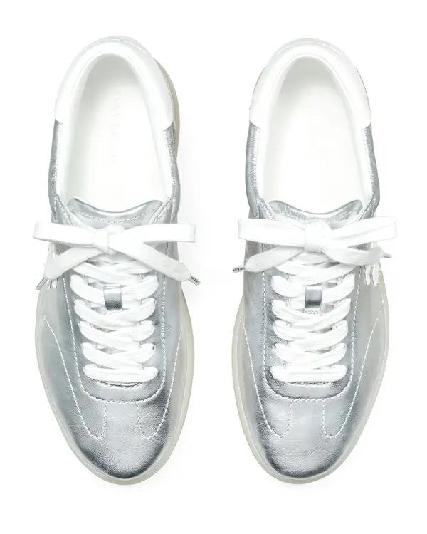 Tory Burch Phoenix Sneakers - Silver