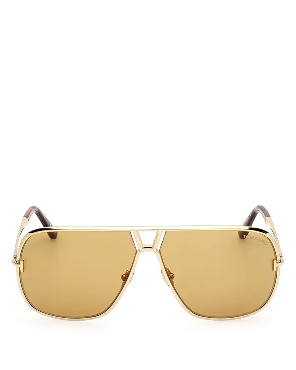 TOM FORD 63mm Stavros Navigator Sunglasses
