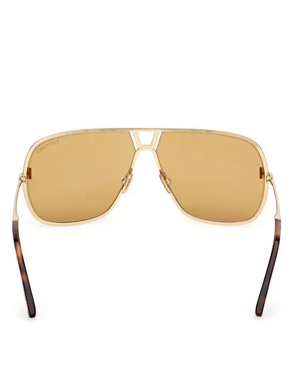 TOM FORD 63mm Stavros Navigator Sunglasses