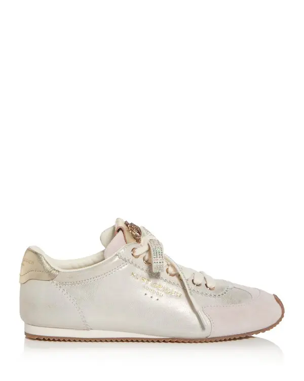 Kurt Geiger Islington Low Top Sneakers - Open White