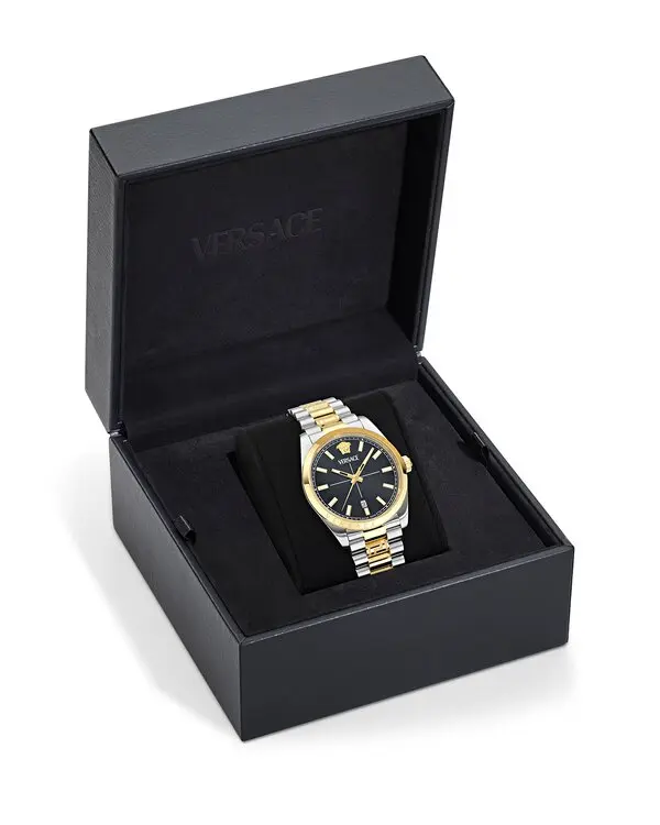 Versace Millenyium 40mm Watch - Black/two Tone