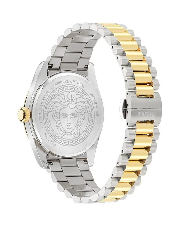 Versace Millenyium 40mm Watch - Black/two Tone