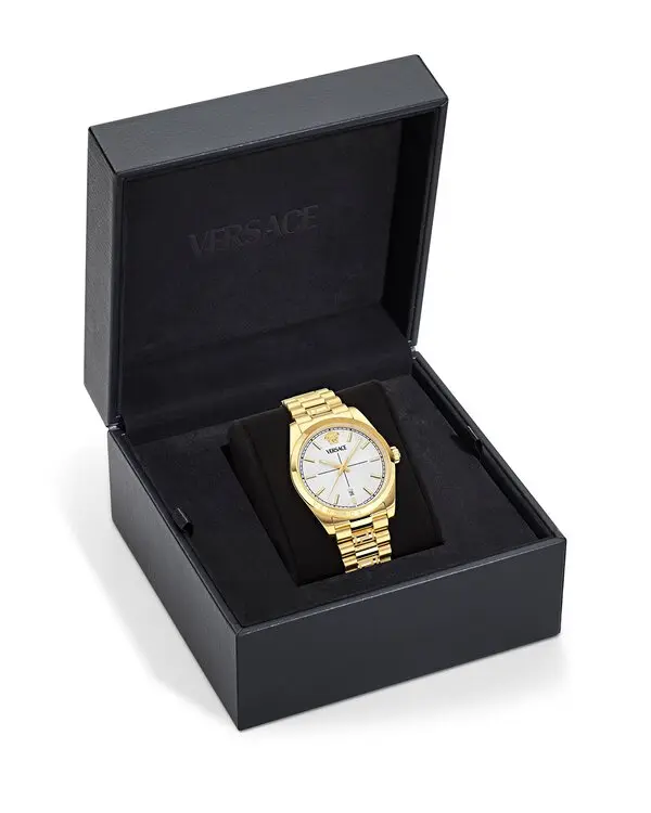 Versace Millenyium 40mm Watch - Siver/gold
