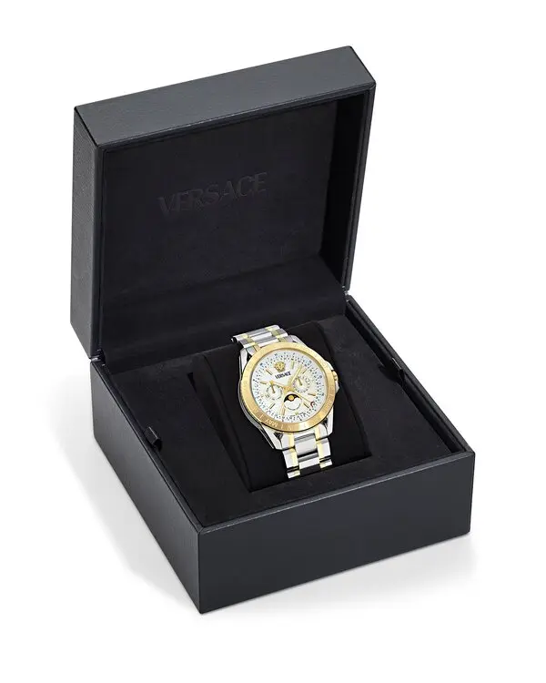 Versace V-galaxy Moonphase Watch