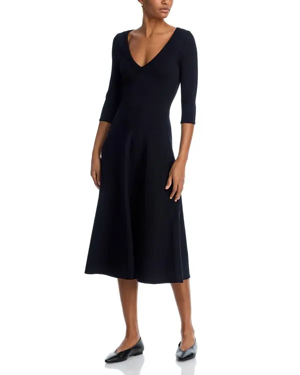 Co Knit V-neck Dress