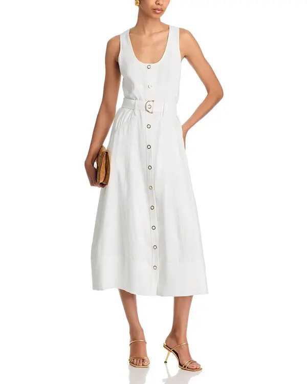 Ramy Brook Nomi Belted Midi Dress