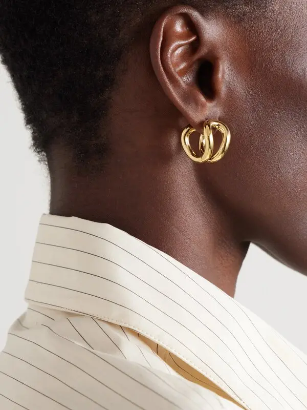 Lié Studio The Steffie -plated Earrings