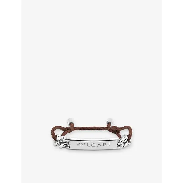 BVLGARI Brand-engraved Bracelet - Brown