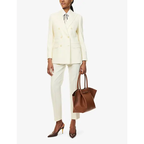 Max Mara Ciro Tapered Wool Trousers