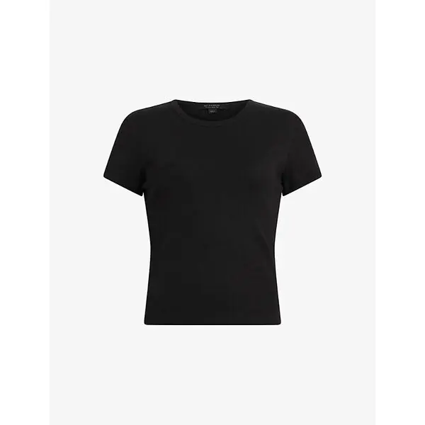 ALLSAINTS Stevie Slim-fit Cotton-jersey T-shirt - Black