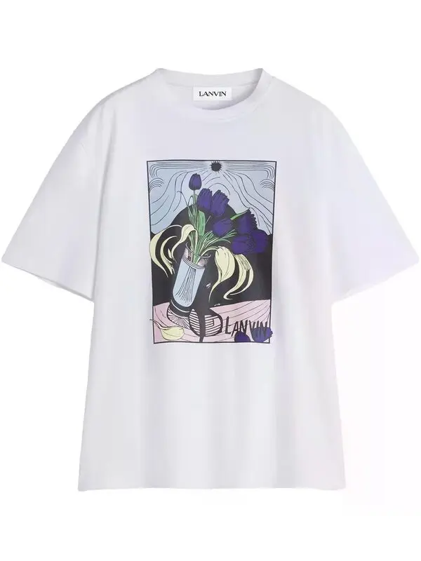 LANVIN Cotton T-shirt