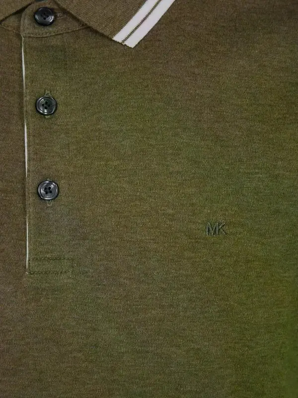 Michael Kors Jersey Polo Shirt - Green