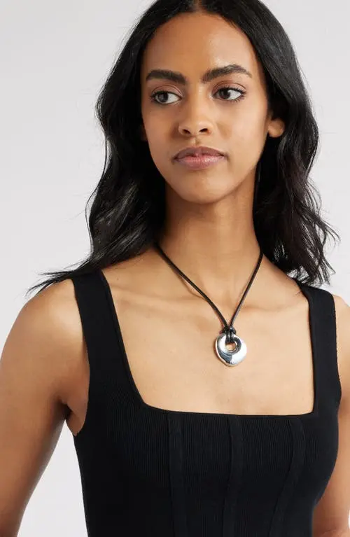 OPEN EDIT Pendant Slider Necklace