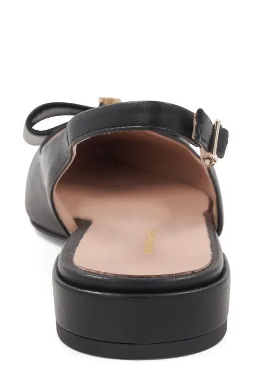 Bruno Magli Bella Slingback Flats - Black