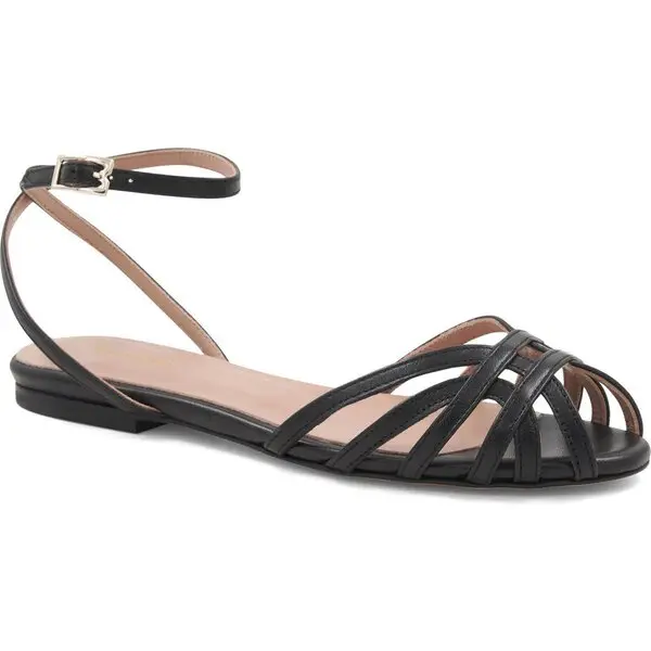 Bruno Magli Marta Ankle Strap Sandal - Black