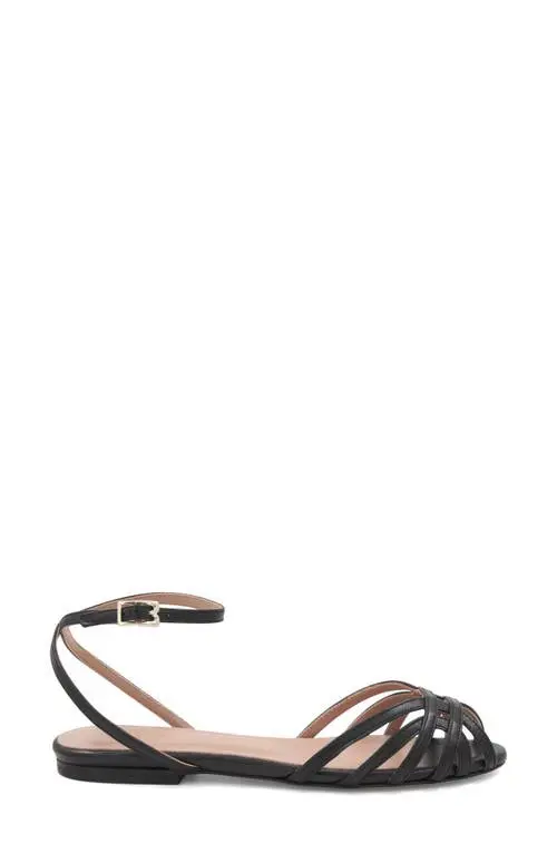 Bruno Magli Marta Ankle Strap Sandal - Black