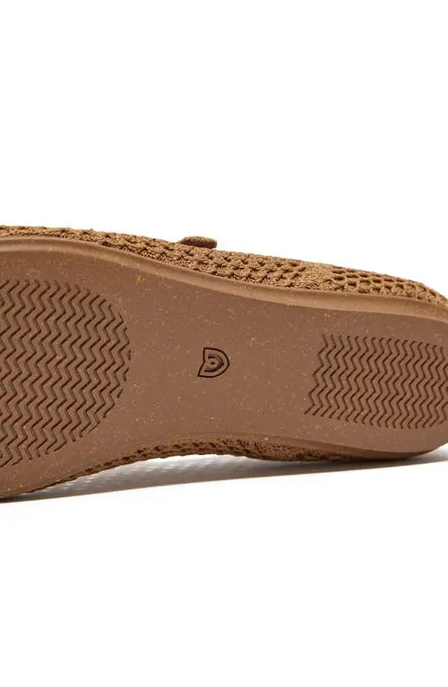 Rothy's The Square Mary Jane Flat - Pecan Mesh