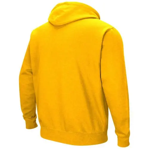 COLOSSEUM West Virginia Mountaineers Sunrise Pullover Hoodie - Gold