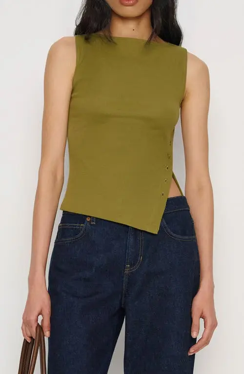 REFORMATION Hudson Knit Tank - Pear