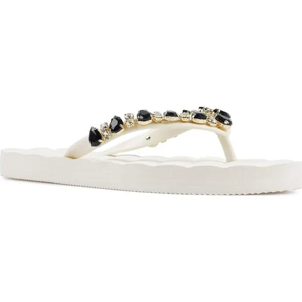 ZIGI Queen Flip Flop - White