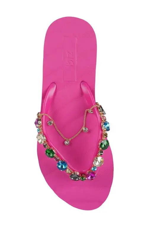 ZIGI Quentin Flip Flop - Fuchsia
