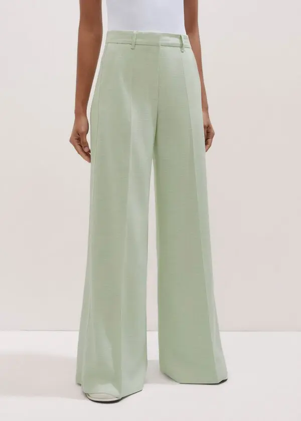 ME+EM Wide Leg Tailored Trouser