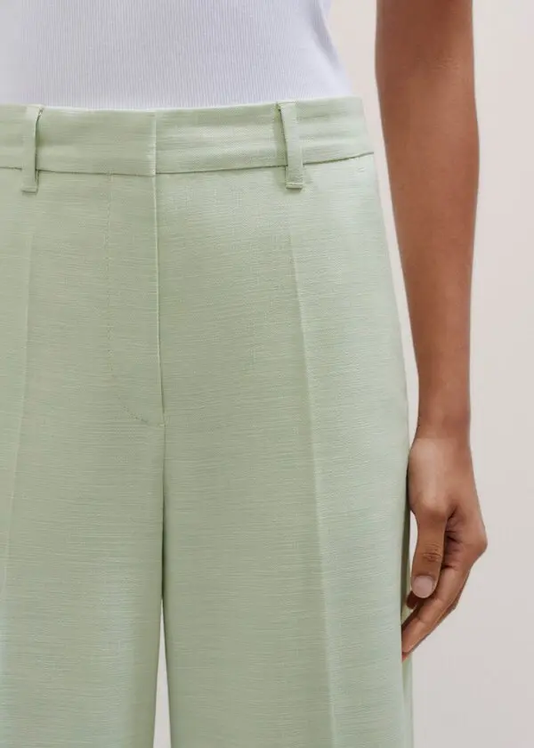 ME+EM Wide Leg Tailored Trouser