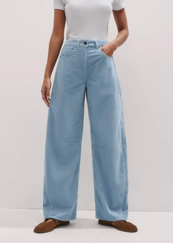 ME+EM Washed Cord Extreme Seam Pant