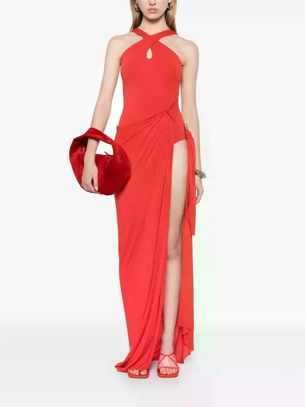 MANURI Rita Dress - Red