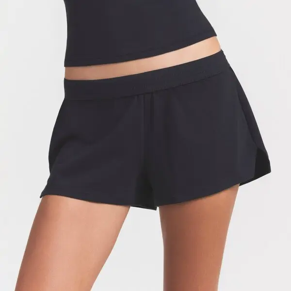 SKIMS Cotton Jersey Loose Short - Soot