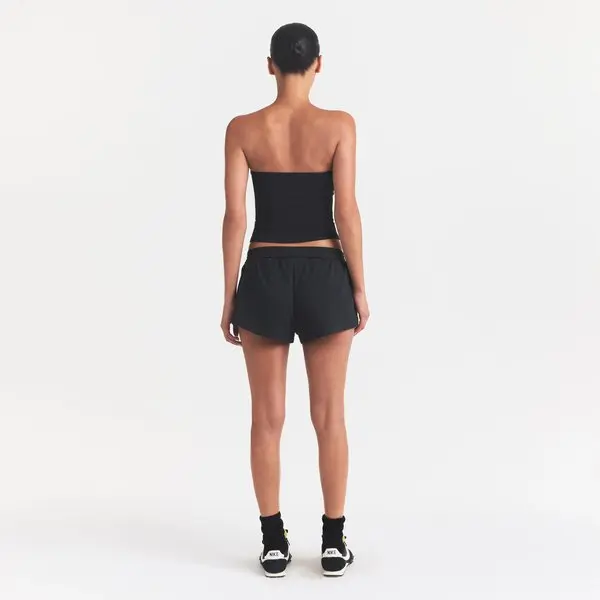SKIMS Cotton Jersey Loose Short - Soot
