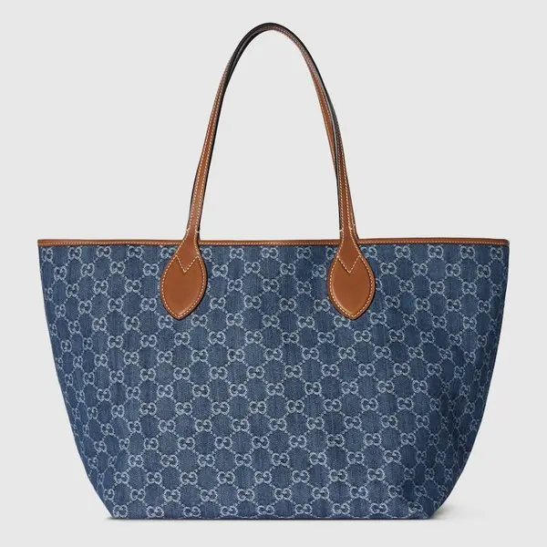 Gucci Totissima Medium Denim Tote