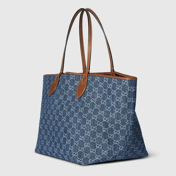Gucci Totissima Medium Denim Tote