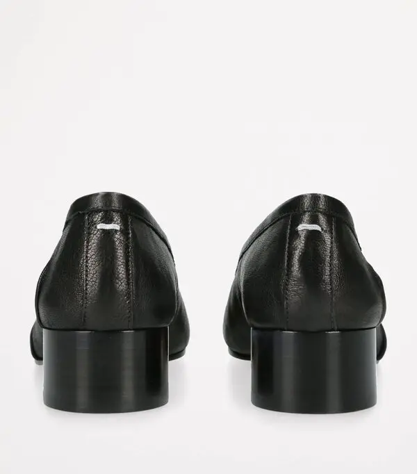 MAISON MARGIELA Suede Tabi Ballerina Pumps - Black