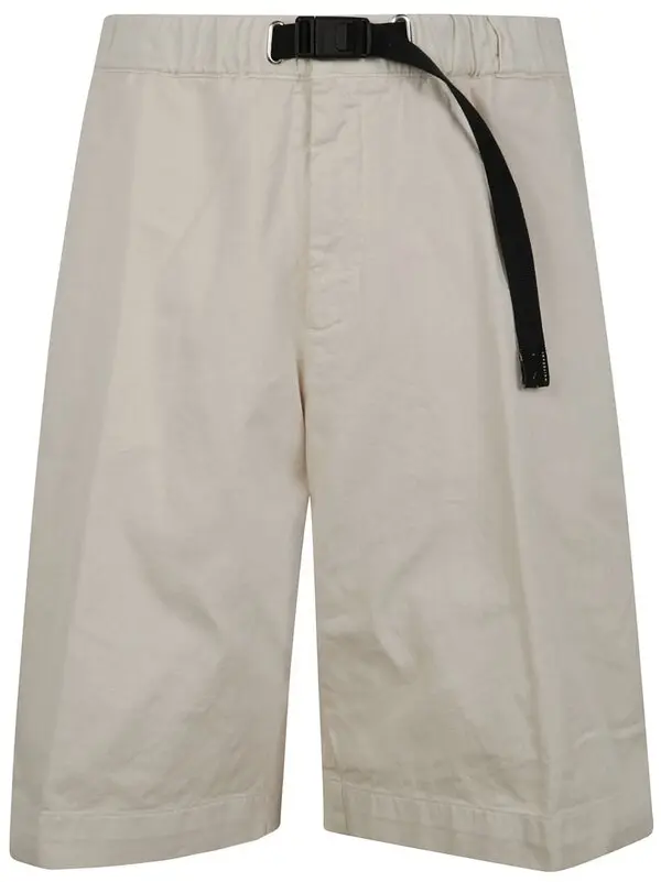 WHITE SAND Wide Leg Trousers - White