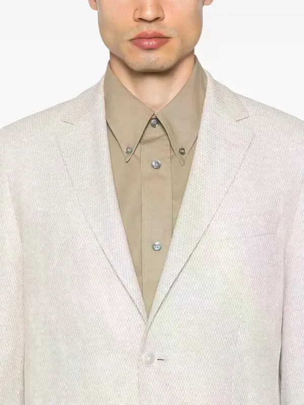 BOSS Patterned Blazer - Neutrals