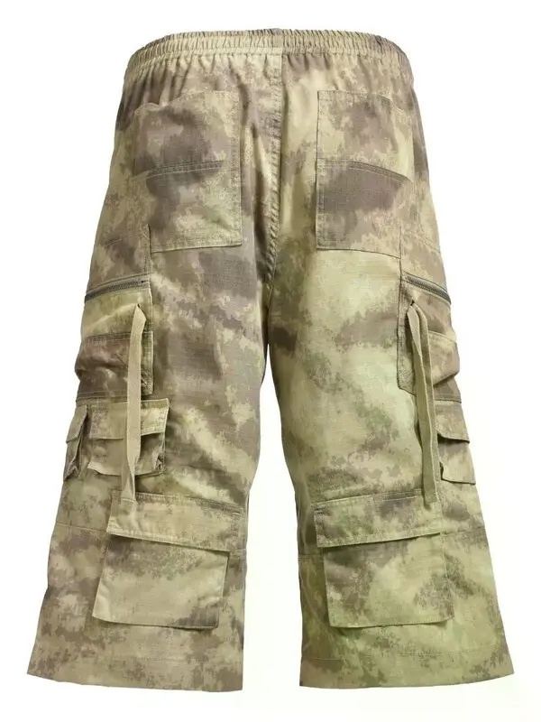 BREATH Camouflage-print Shorts